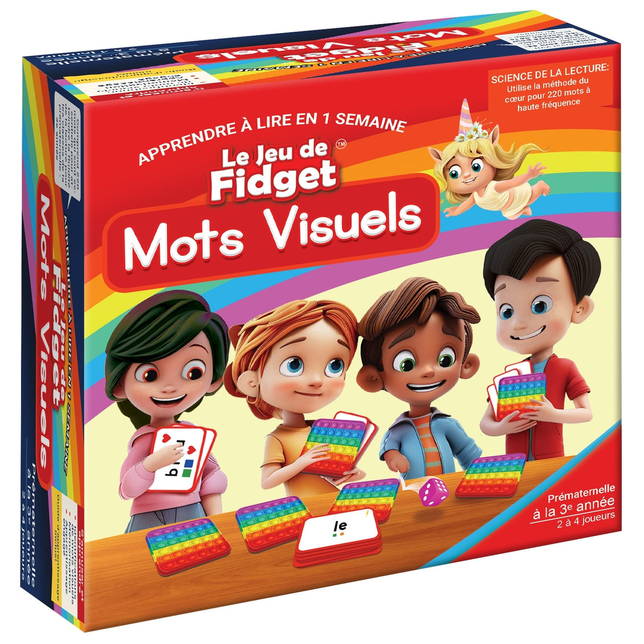 The Fidget Game French: Le Jeu de Fidget Mots Visuels (PREORDER) – The ...